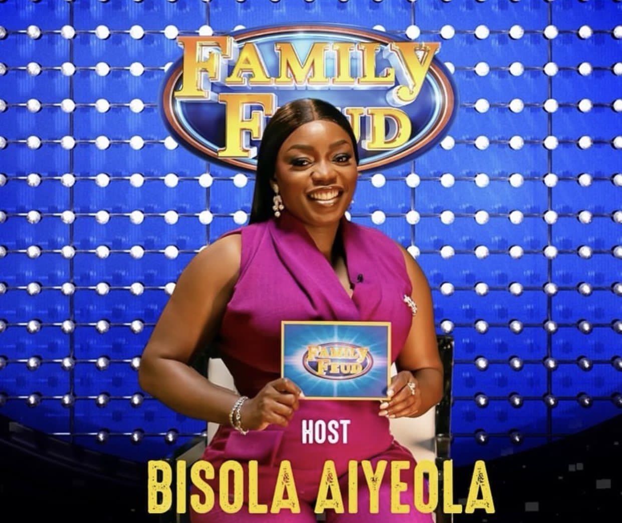 Bisola Aiyeola returns as host of ‘Family Feud’ show season 2 – P.M. News