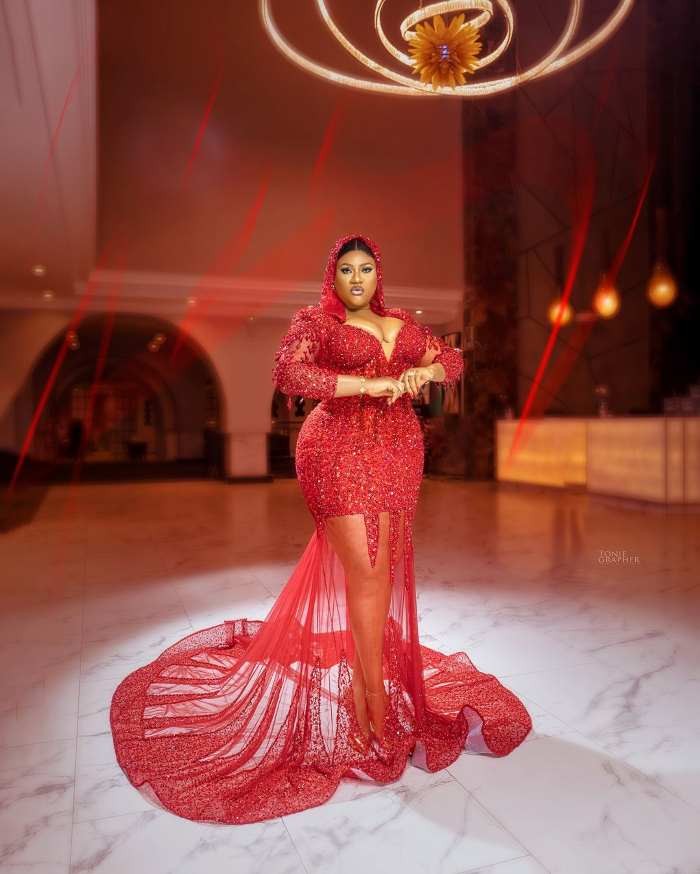 Nkechi Blessing turns 35 with stunning Valentine-themed photos