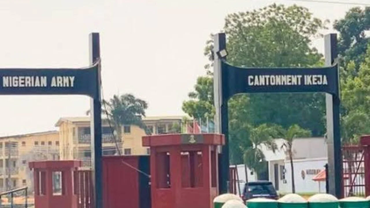 Army cordons off explosion site in Ikeja Cantonment - P.M. News