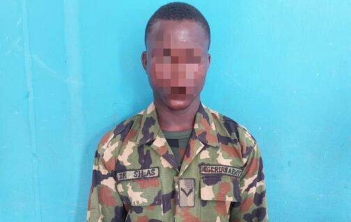 Fake soldier Dickson arrested in Lagos - P.M. News