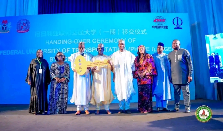 Gov. Radda hails Buhari as CCECC hands over Transport varsity to FG - P ...