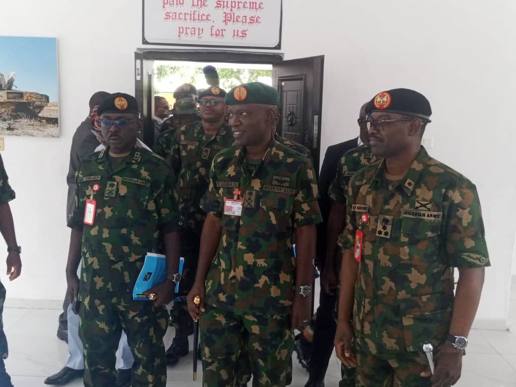 Lagbaja charges troops to redouble efforts - P.M. News