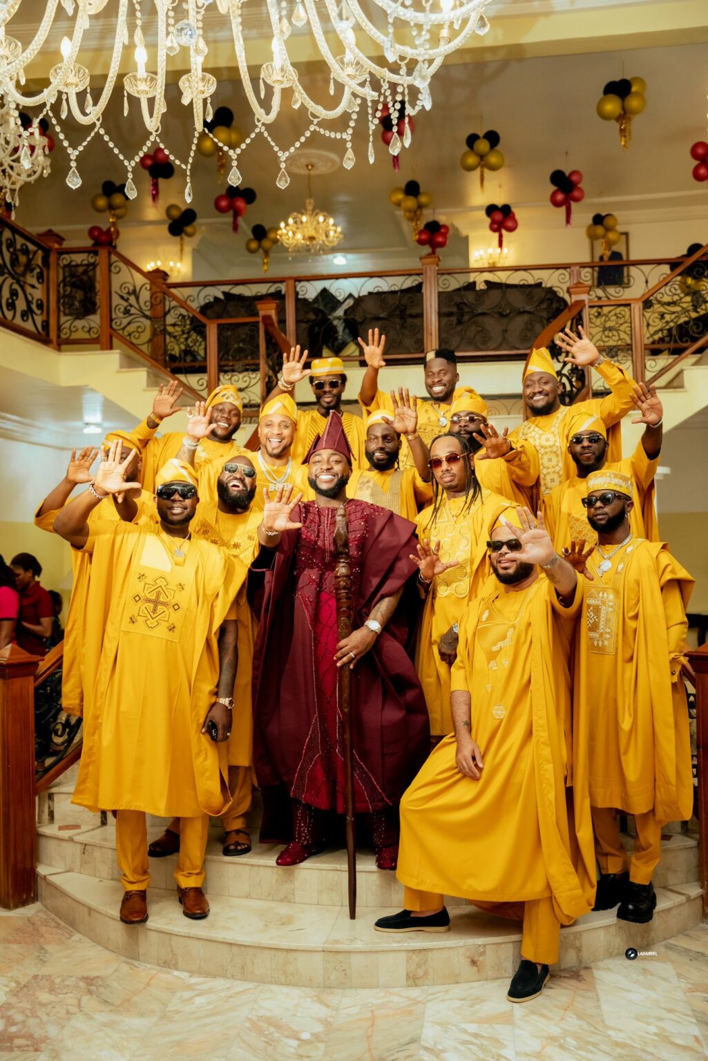 #CHIVIDO2024: Star-studded pictures, videos from Davido, Chioma’s ...