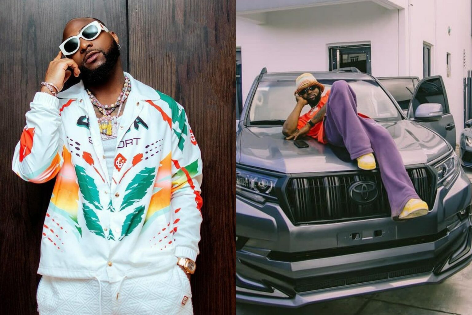 Davido gifts millions-worth car to aide Deekay DMW