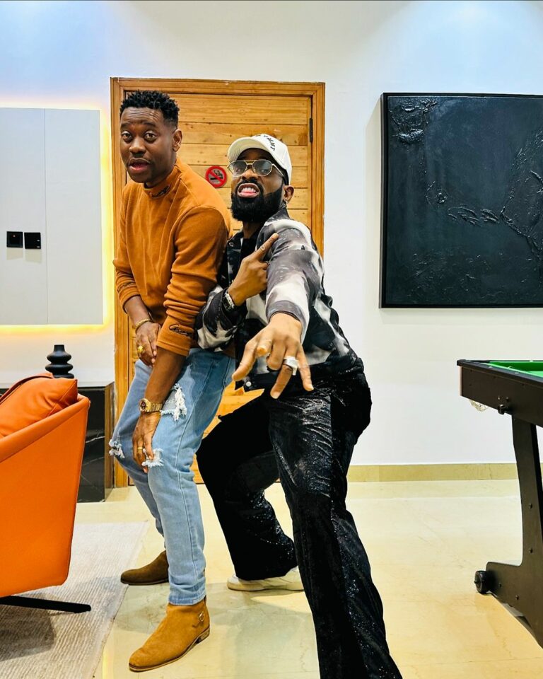 PHOTOS: Actor Lateef Adedimeji teases new project featuring D’banj