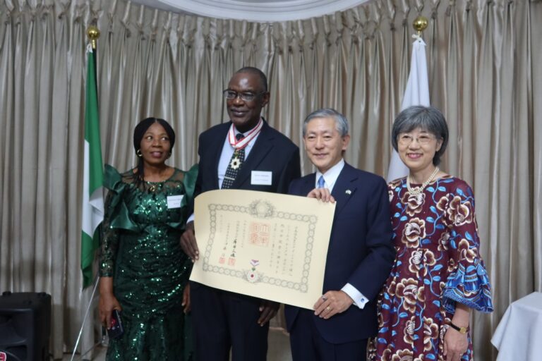 Prof. Ogbonna bags prestigious Japanese award - P.M. News