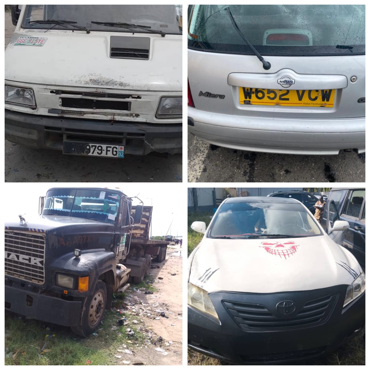 Lagos cracks down on unregistered vehicles, impounds 241 in sweeping ...