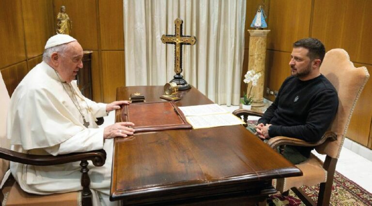Pope Francis receives Ukraine’s Zelensky in the Vatican – P.M. News