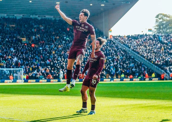 John Stones’ last-gasp heroics sends Man. City top in Wolves thriller ...