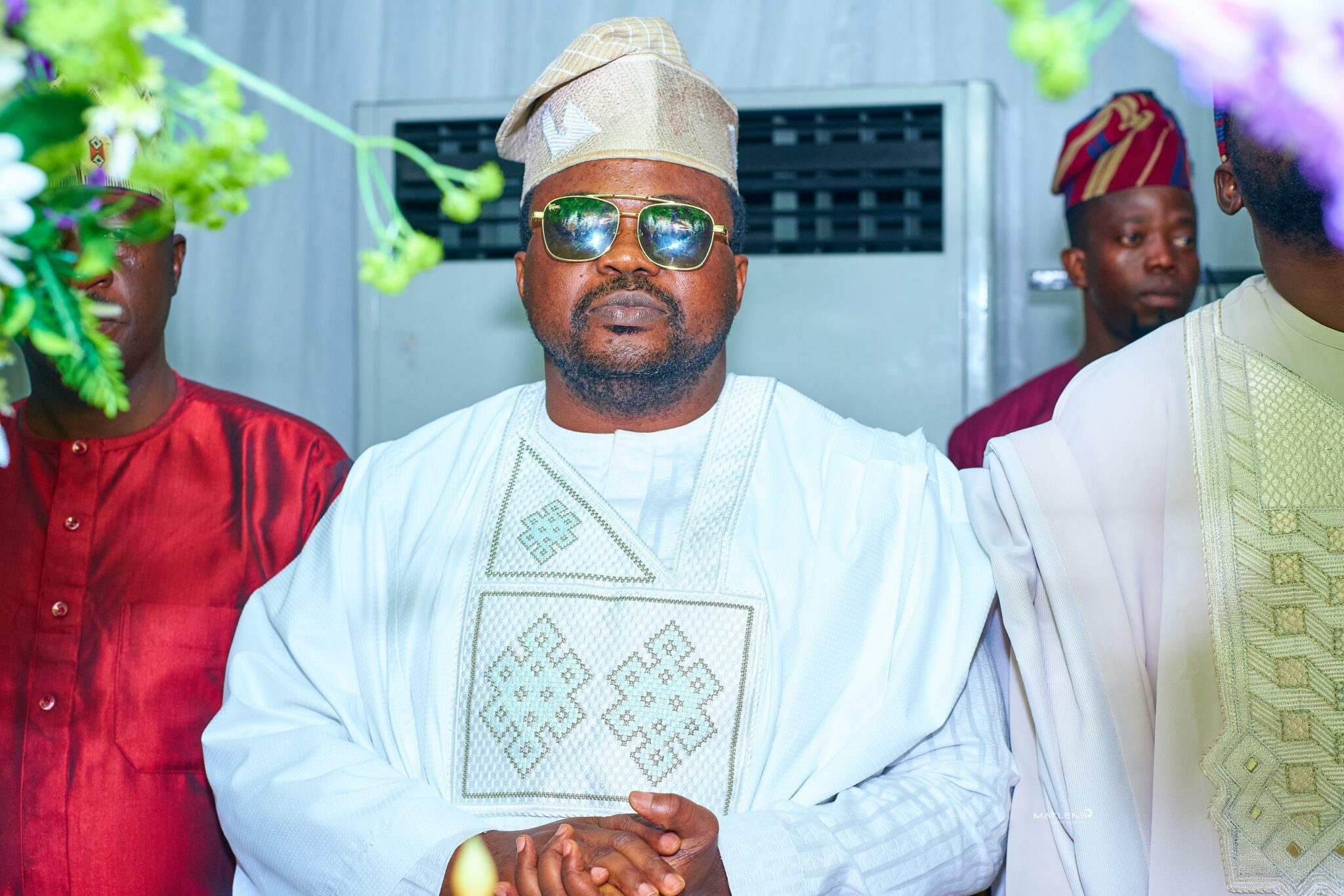 Ajadi celebrates with Lawal, Michael families at grand Lagos wedding ...