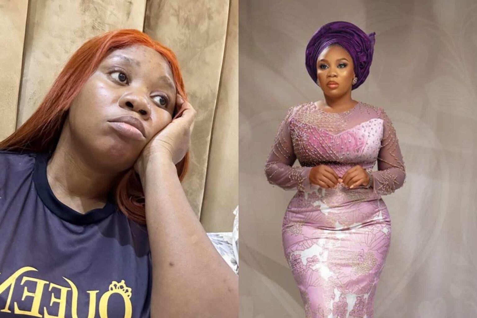 Wumi Toriola laments tummy size in Flashback Friday post