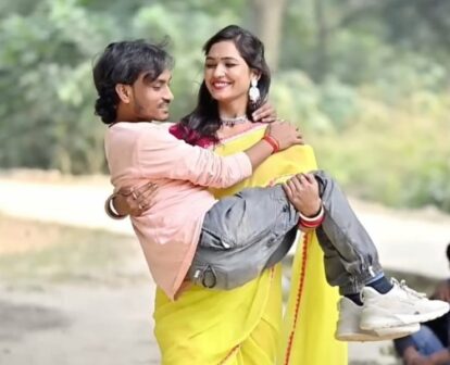 Indian strong wife showcases strength, lifts husband in Viral Instagram ...