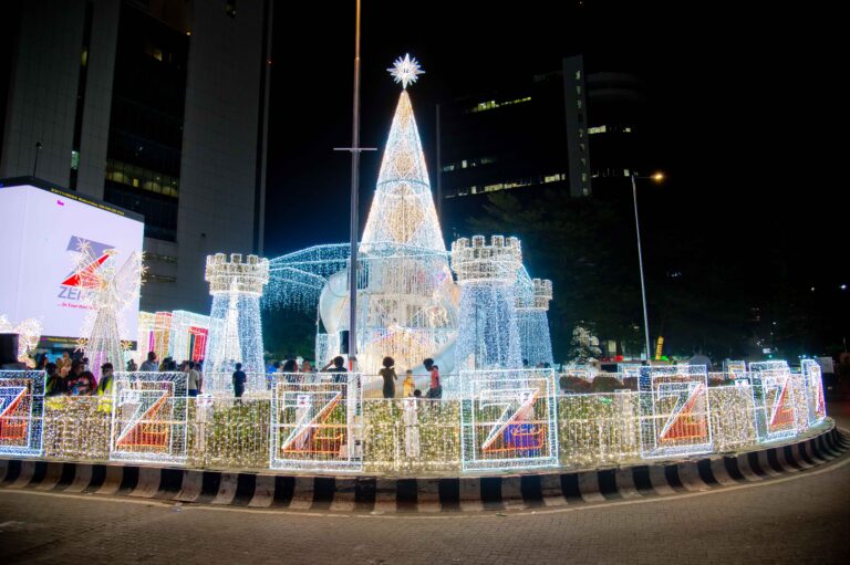 Lagos City sparkles with Christmas decorations - P.M. News
