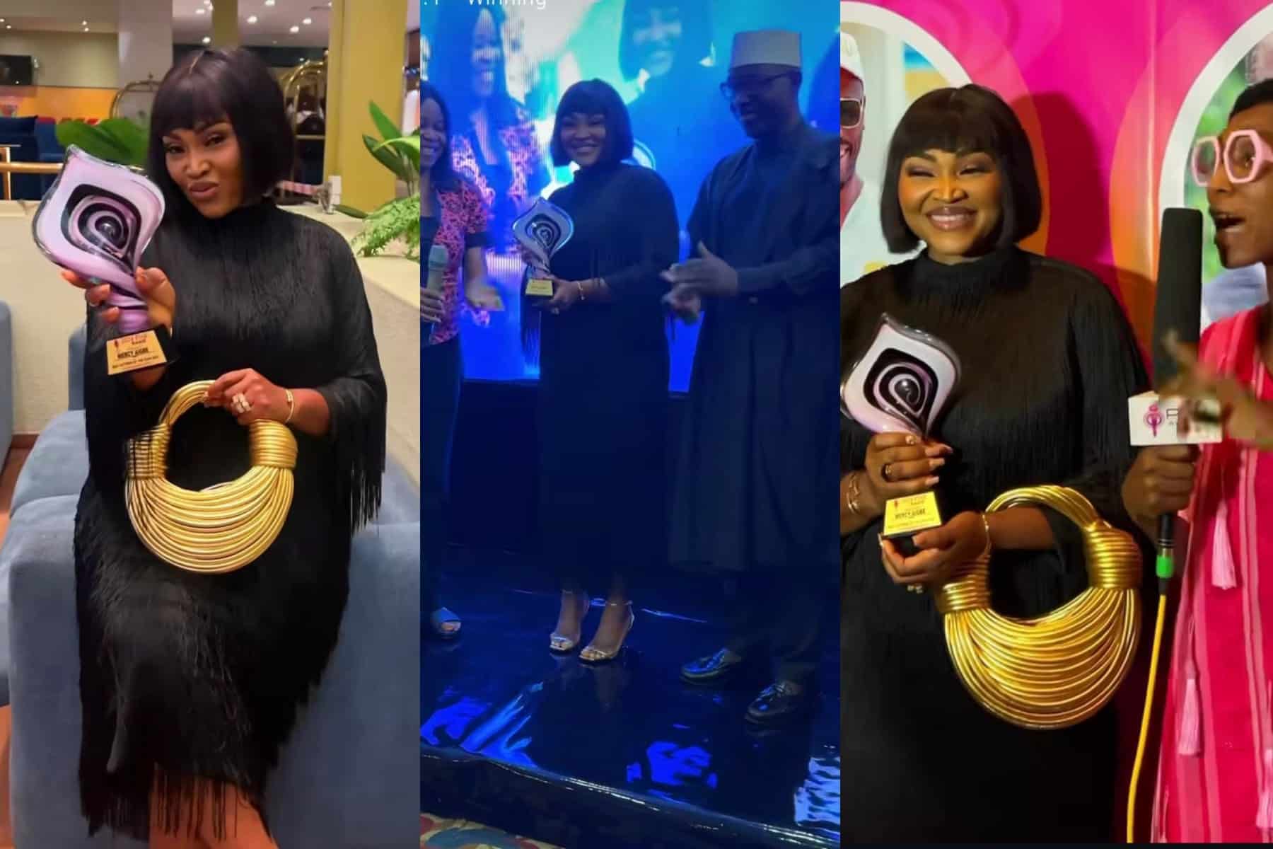 “It’s raining awards” - Mercy Aigbe celebrates big win at OAFP Awards