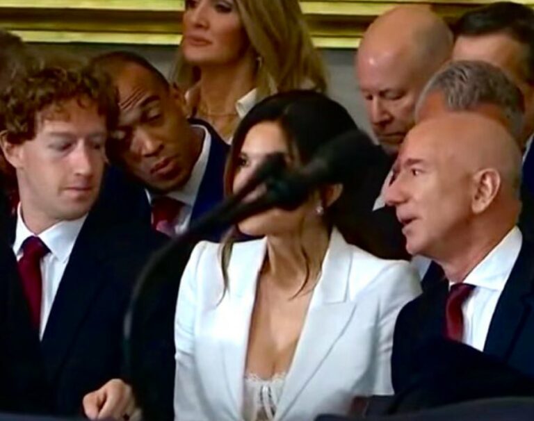 Mark Zuckerberg busted over inappropriate act at Trump's inauguration ...