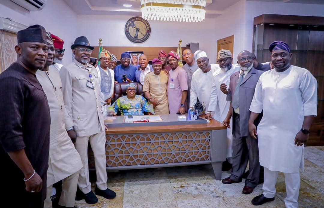 Meranda officially moves into Lagos Assembly Speaker's Office (Photos ...