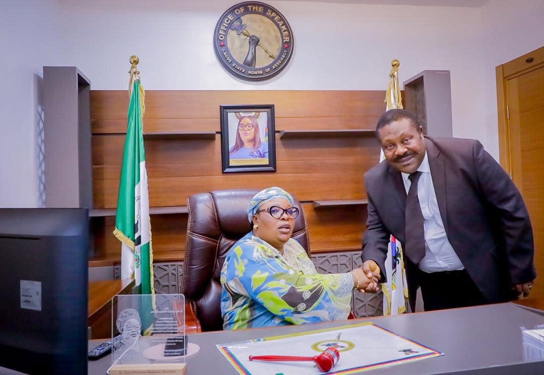 Meranda officially moves into Lagos Assembly Speaker's Office (Photos ...