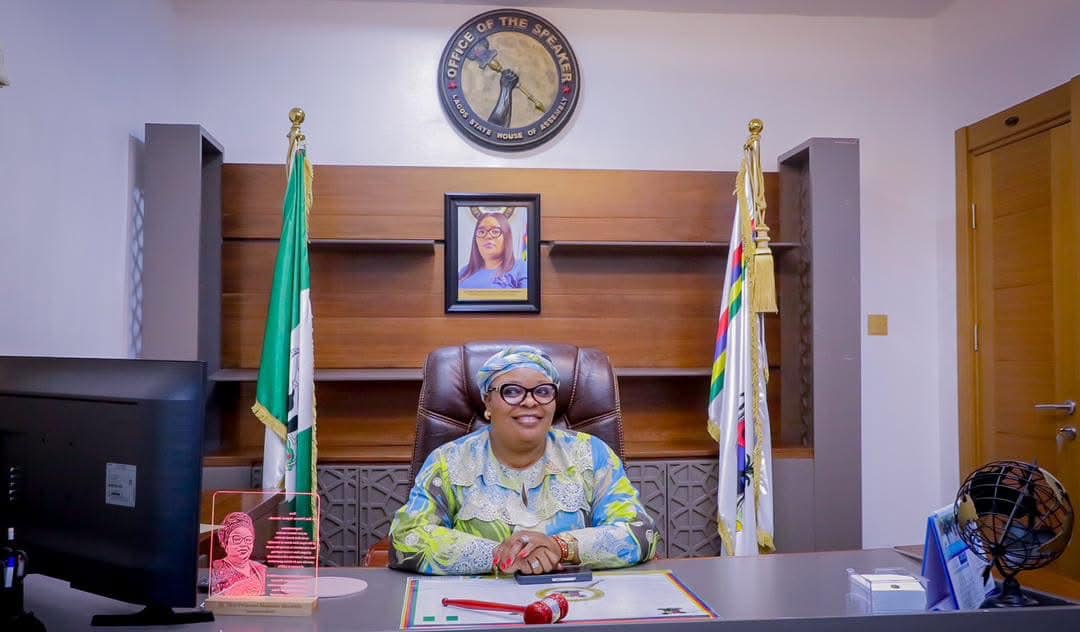 Meranda officially moves into Lagos Assembly Speaker's Office (Photos ...