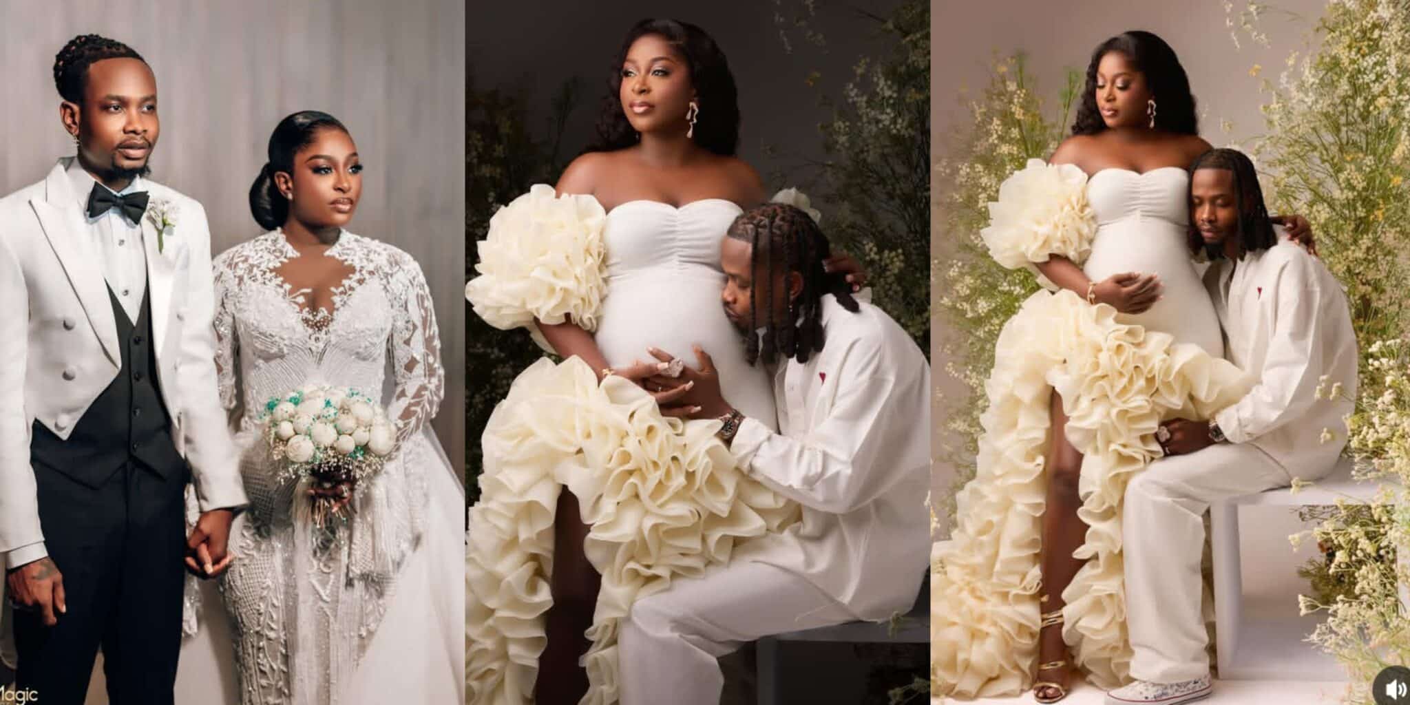 Yhemolee, wife Oyin Tayo welcome first child