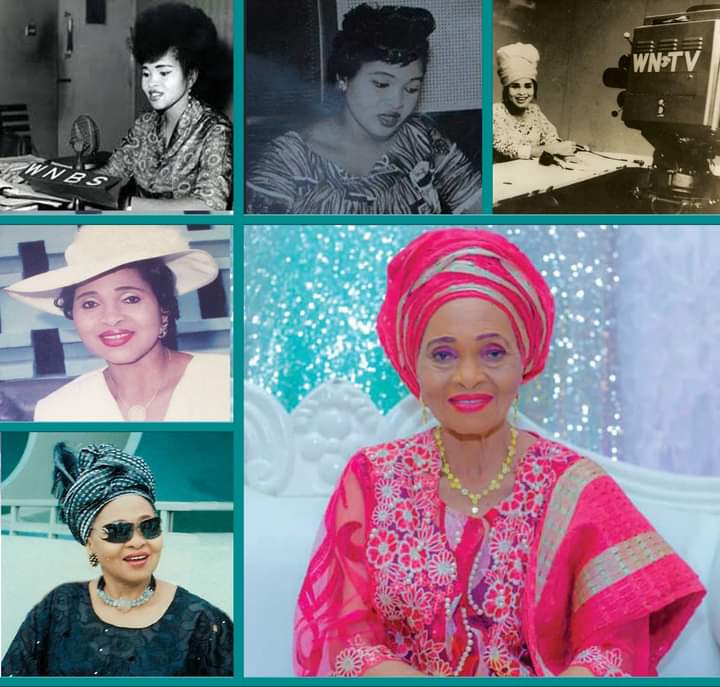 Anike Agbaje-Williams who made history as first face on television in ...