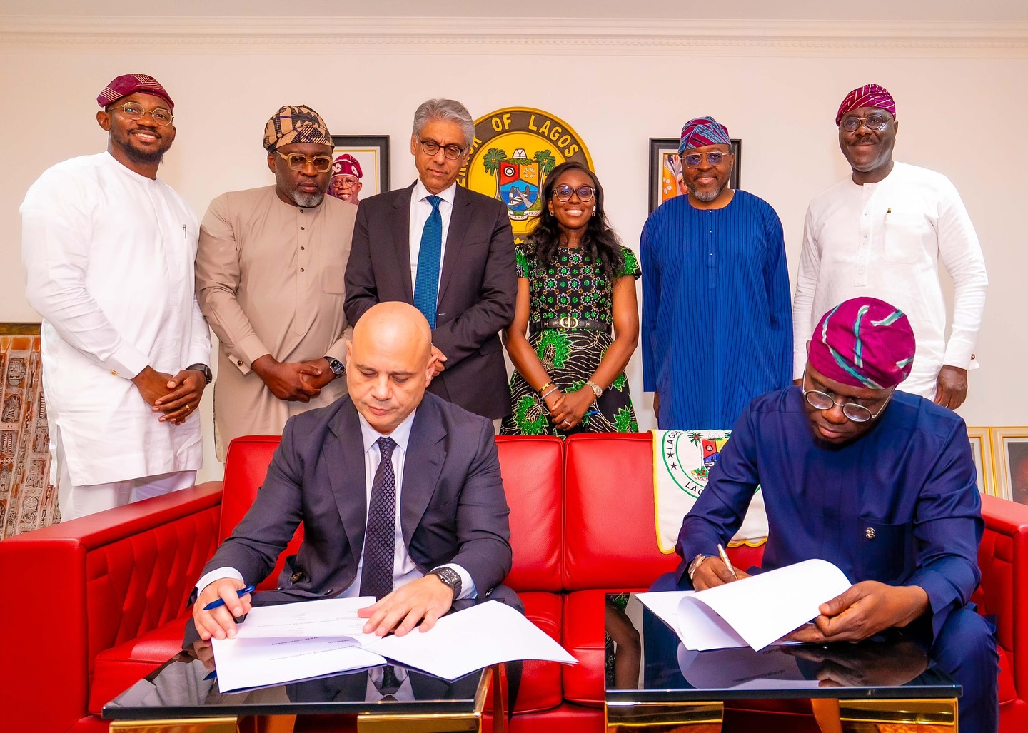 Lagos, firm sign MoU for Lekki-Epe International Airport (Photos) - P.M. News