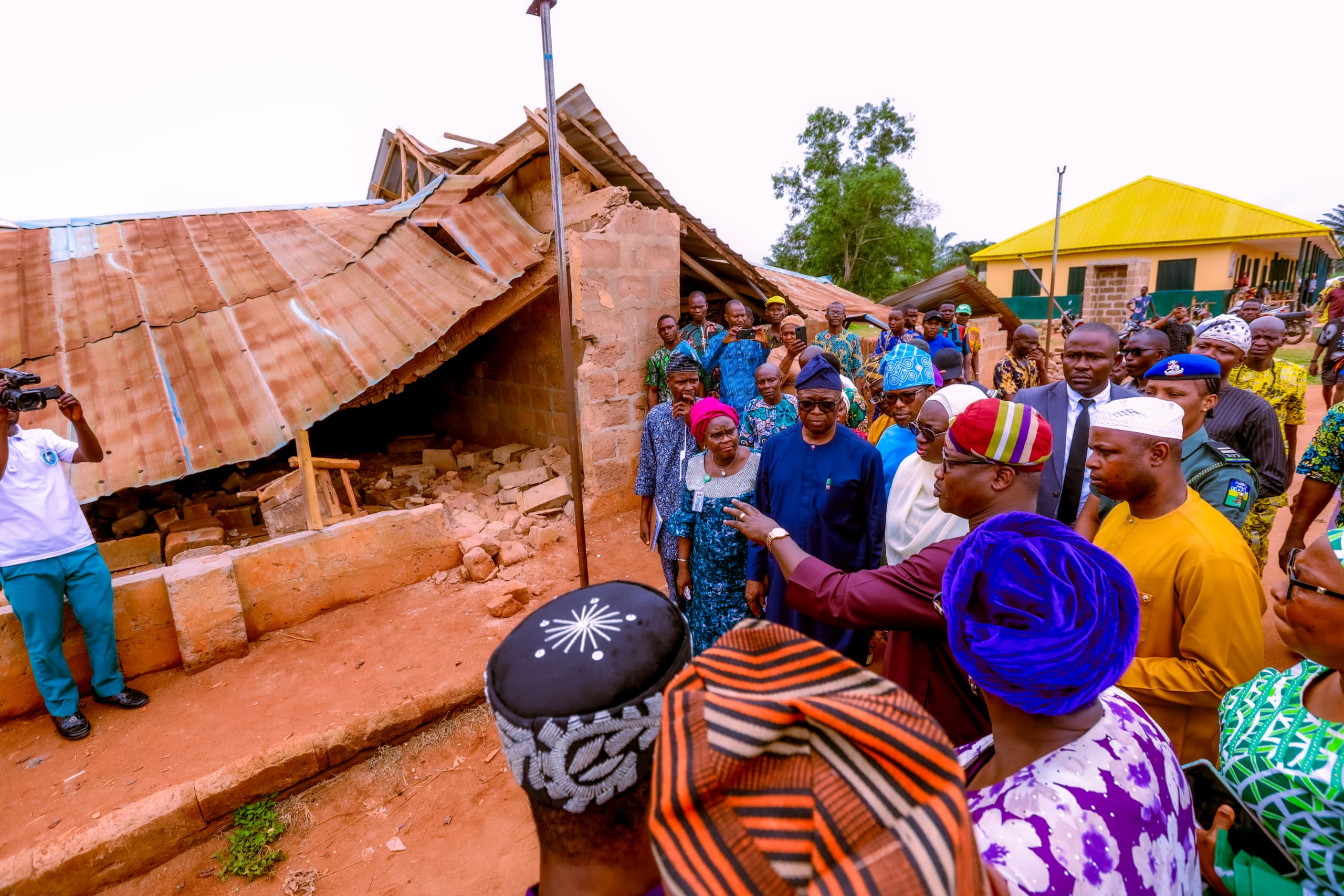 Violent storm: Ogun to conduct integrity test on school building - P.M ...