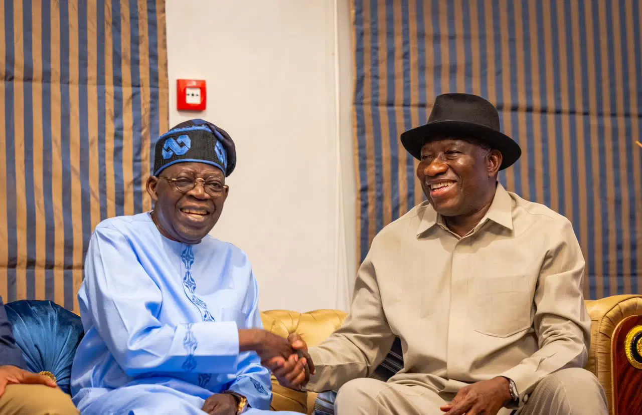 Tinubu lauds Jonathan over consistent advocacy for peace - P.M. News