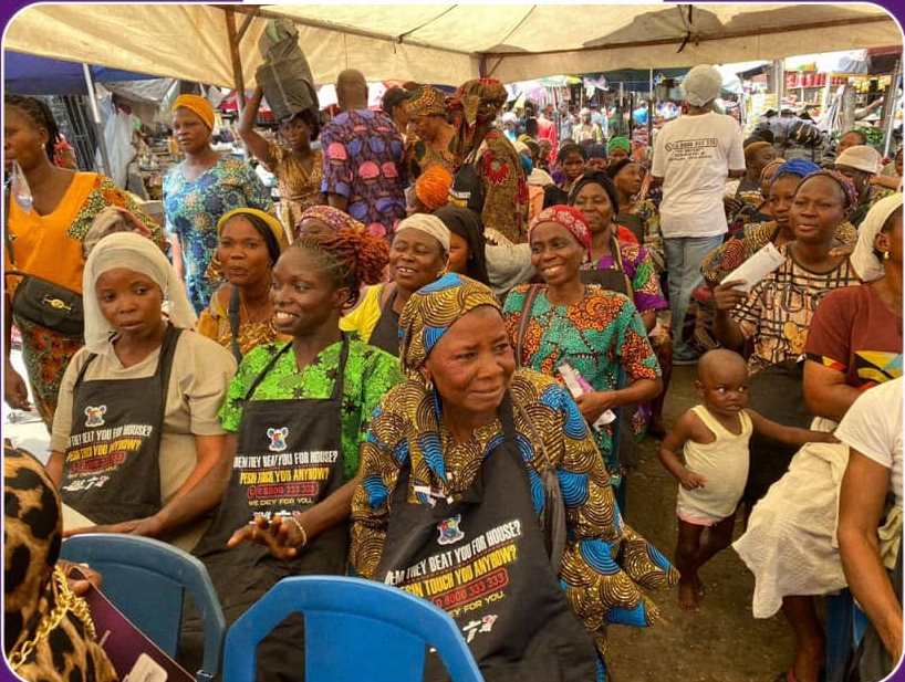 War on Abuse: DSVA arms Ajegunle women with lifesaving aprons - P.M. News