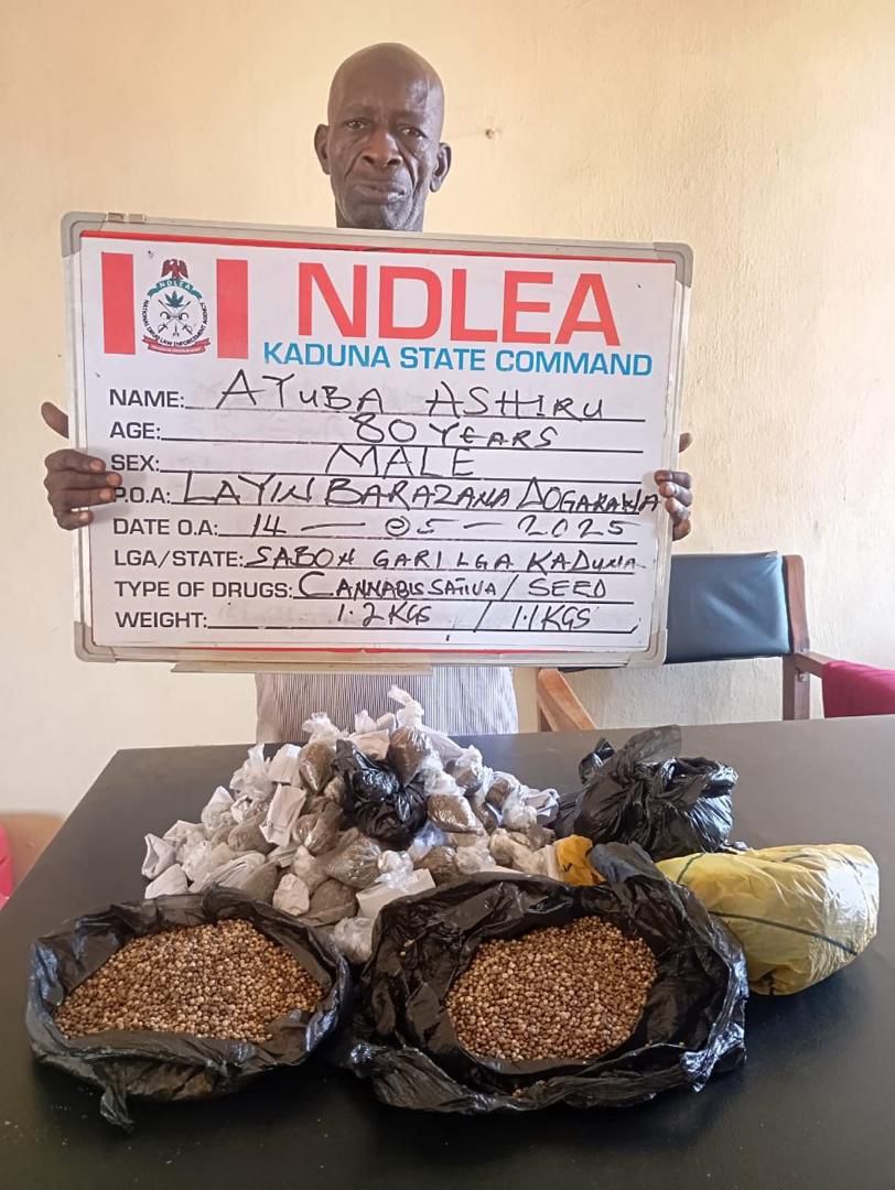 80-yr-old ex-convict, 82-yr-old grandma arrested as NDLEA intercepts N3 ...