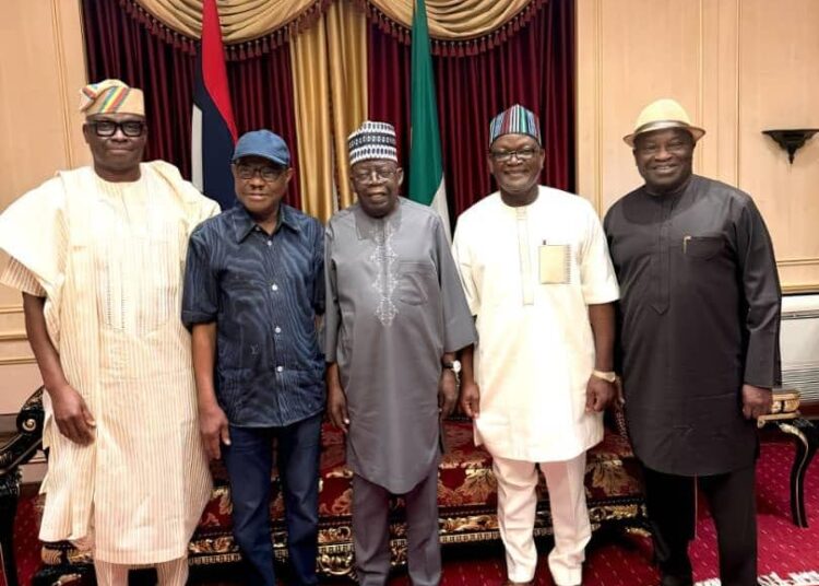 Wike leads former PDP governors to Tinubu - P.M. News