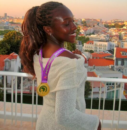 Super Falcons star Michelle Alozie sets X ablaze with stunning photos ...