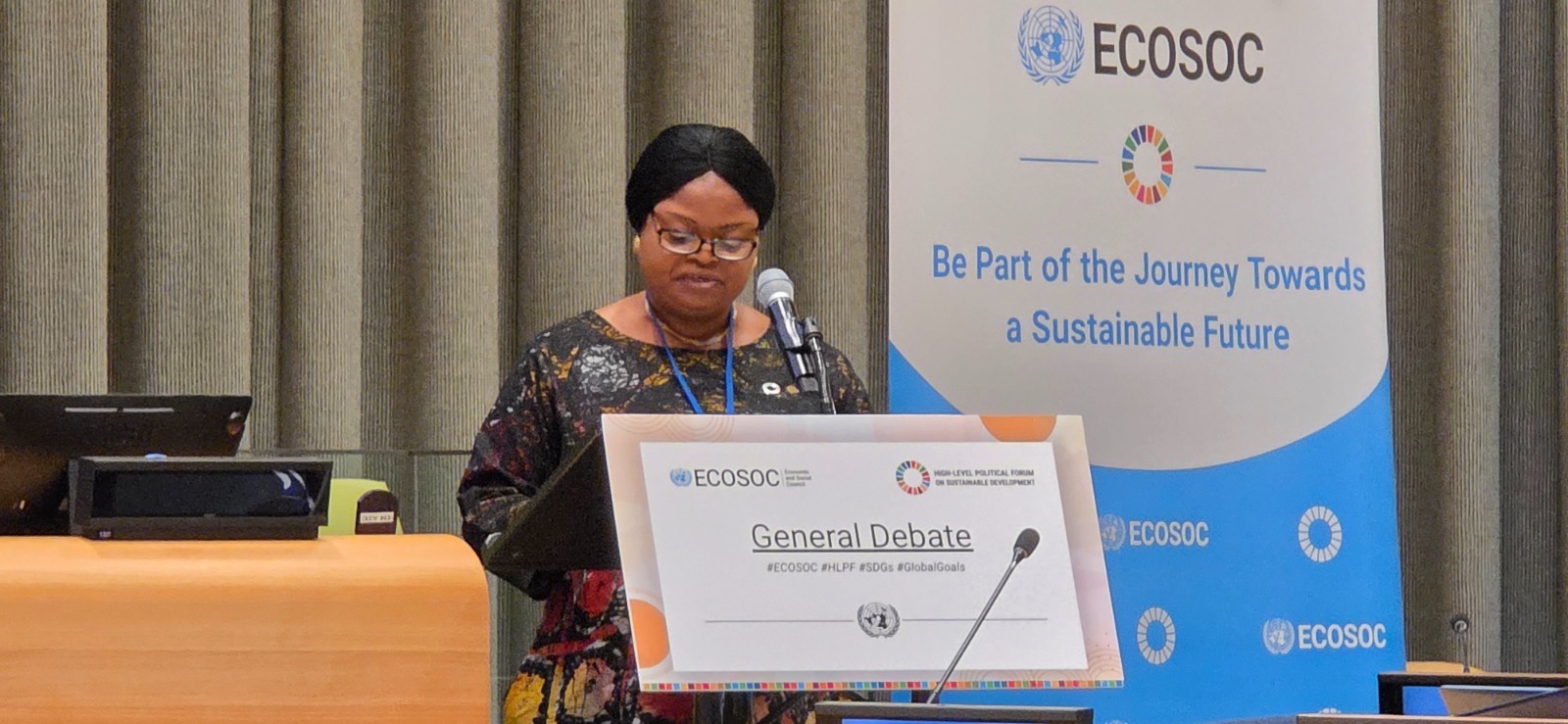 SDGs: Orelope-Adefulire presents Nigeria's statement at UN HLPF - P.M. News
