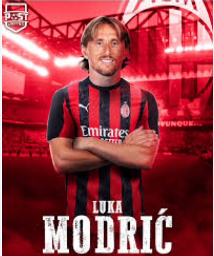 Football Transfer: AC Milan confirms Luka Modric’s signing – P.M. News