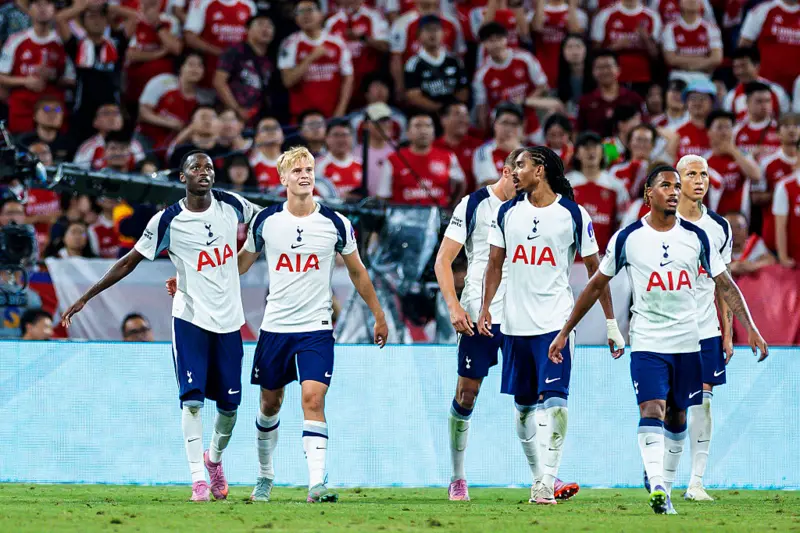 Tottenham defeat Arsenal in pre-season North London Derby - P.M. News