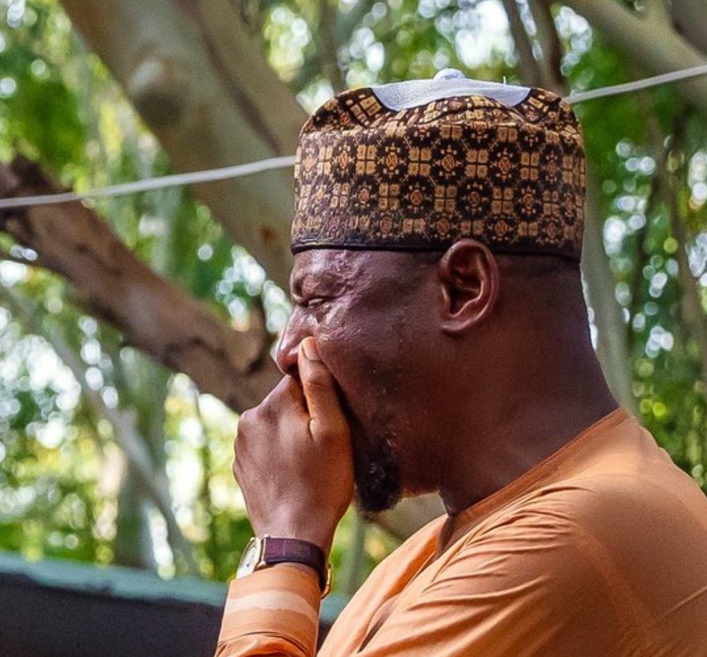 ...And Katsina governor Dikko Radda cried for Buhari - P.M. News