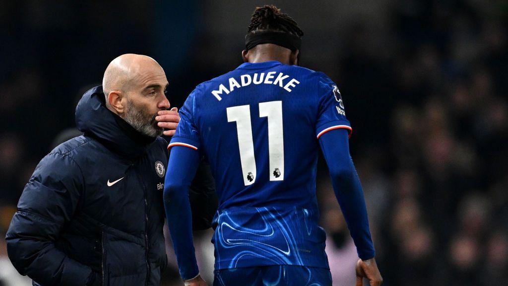 Maresca finally reveals who made the call on Madueke’s Chelsea exit - P ...