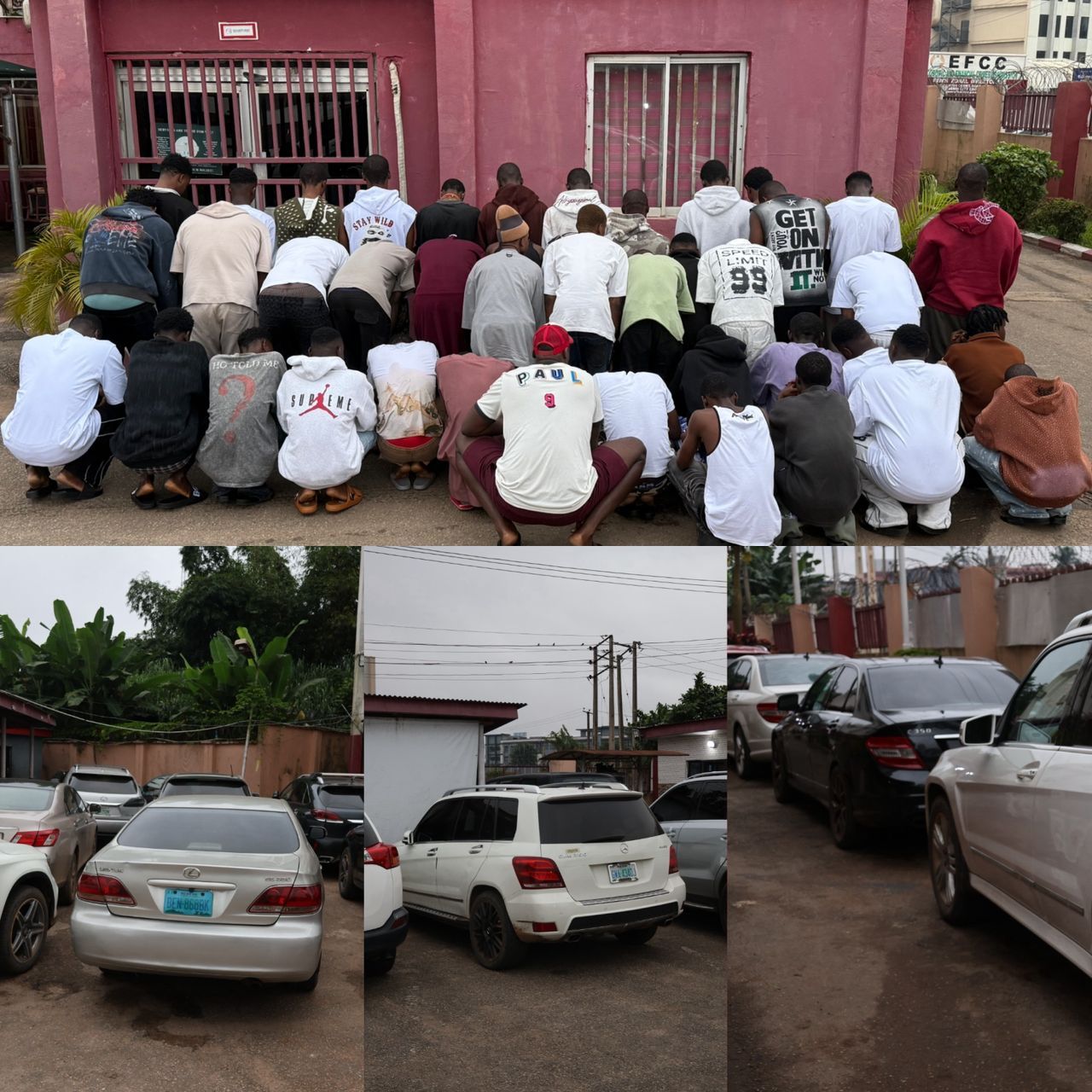 EFCC goes after 47 fraudsters in Benin, recovers 16 exotic cars - P.M. News
