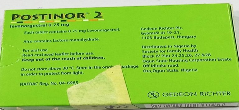 NAFDAC alerts on fake Postinor contraceptive pills circulating in ...