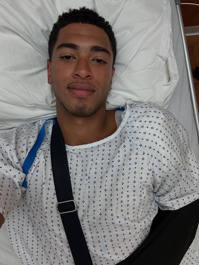 Jude Bellingham finally shows off nasty shoulder surgery scar after two ...