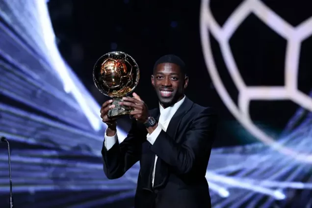 Breaking: PSG star Dembele crowned 2025 Ballon d'Or Winner - P.M. News