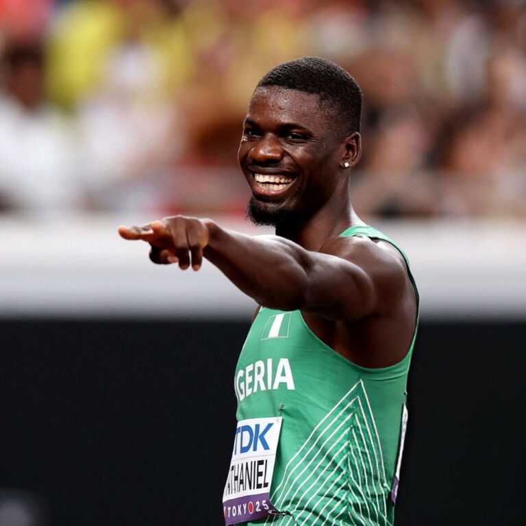 Nathaniel sets new Nigerian 400mh record in Tokyo - P.M. News