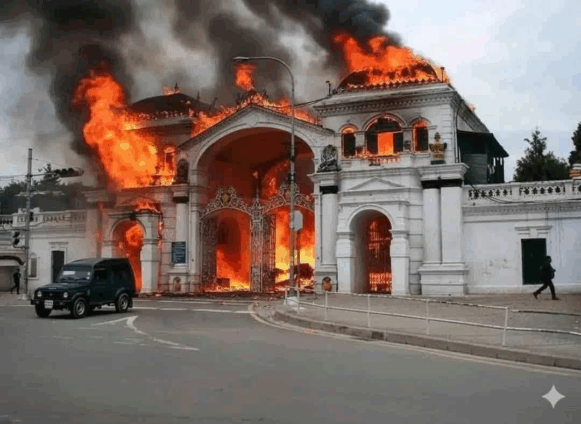 Nepal parliament set on fire by protesters after PM resigns - P.M. News