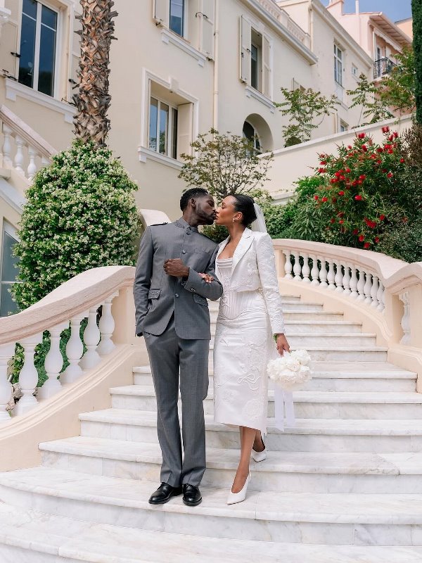Gorgeous! Temi Otedola shares Monaco wedding photos with Mr. Eazi - P.M ...