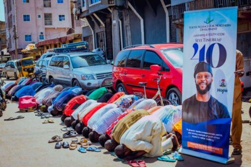 Northern youths rain prayers on Seyi Tinubu - P.M. News