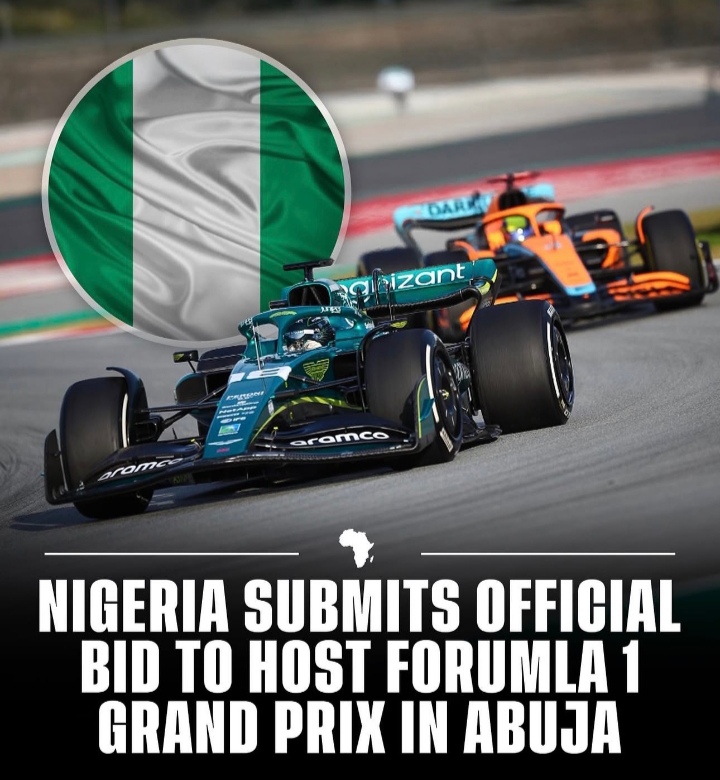Formula 1 may return to Africa as Nigeria officially submits vid