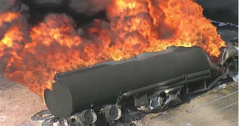 Many feared dead as Petrol tanker explodes in Ogun - P.M. News