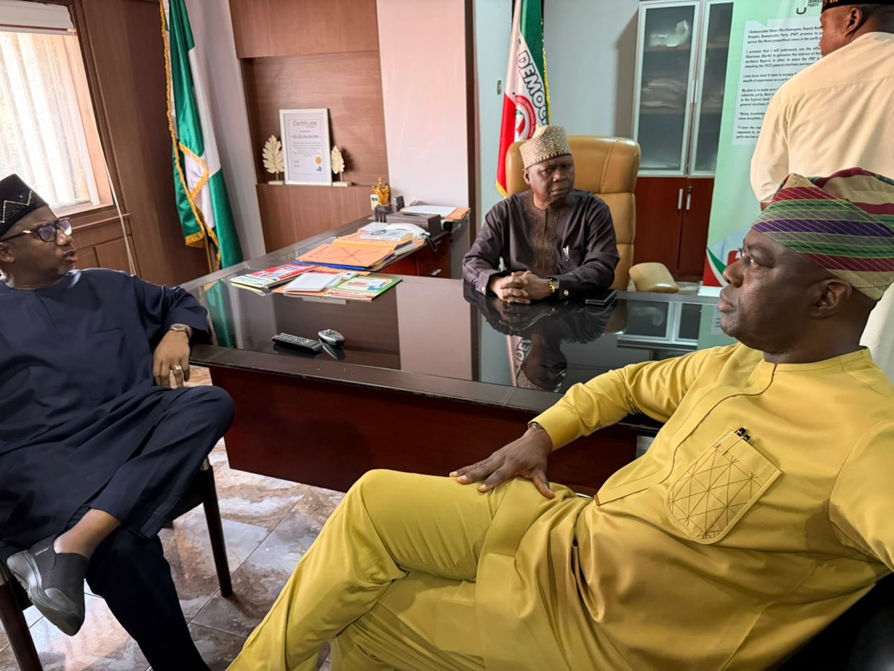 PDP: Turaki, Mohammed battle Wike, say "we're ready to lay down our ...