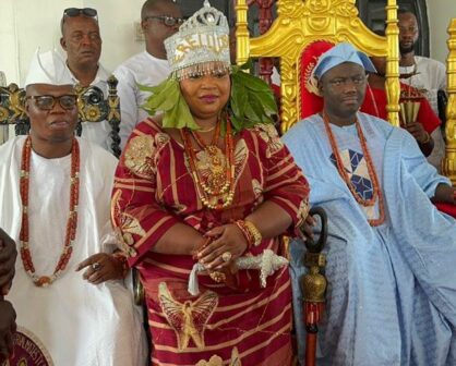 Alaafin of Oyo crowns Dr. Becky Olubukola as New Erelu of Yorubaland ...