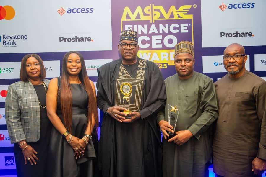 Keystone Bank wins best bank in MSME Finance award, MD emerges CEO of ...