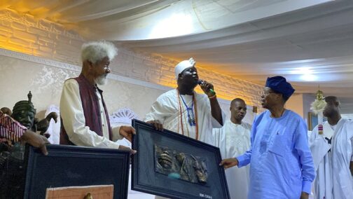 Inside Soyinka’s surprising mission to Ooni’s Palace – P.M. News
